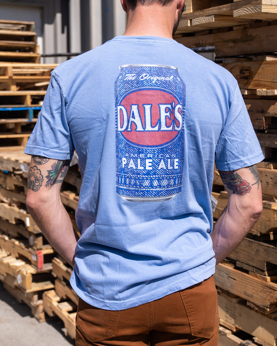 Denim Dale's Can Tee – Oskar Blues Web Store